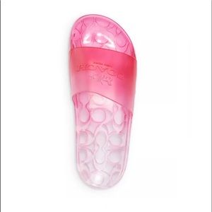 Coach | Shoes | Coach Ulyssa Slides Slip Ons Beach Pool Sandals ...